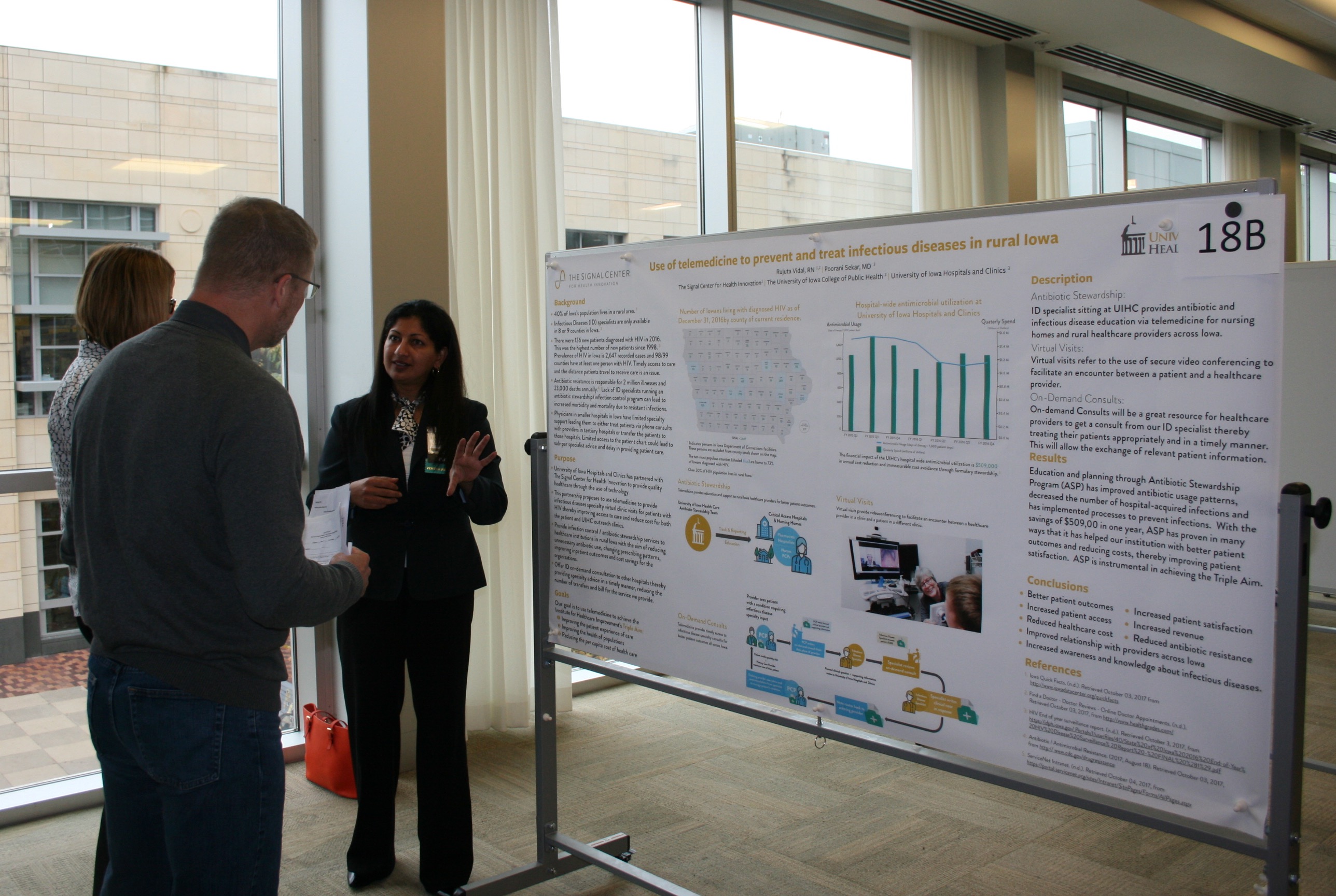 SHM Brings Posters to Progress – Making the Rounds