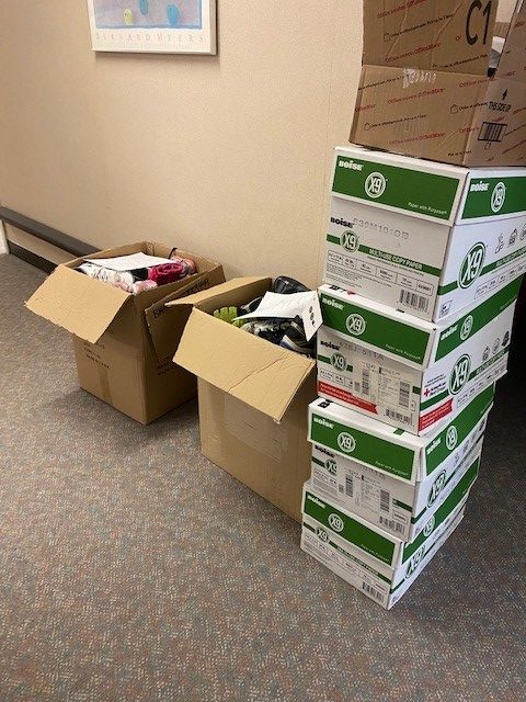 Shoes collected 5-12-2020 (132 pairs)-Shipping boxes – Making the Rounds