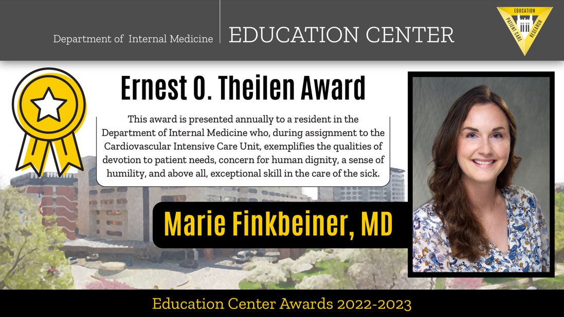 Outstanding Resident & Teacher of the Year Awards, 2023 – Making the Rounds