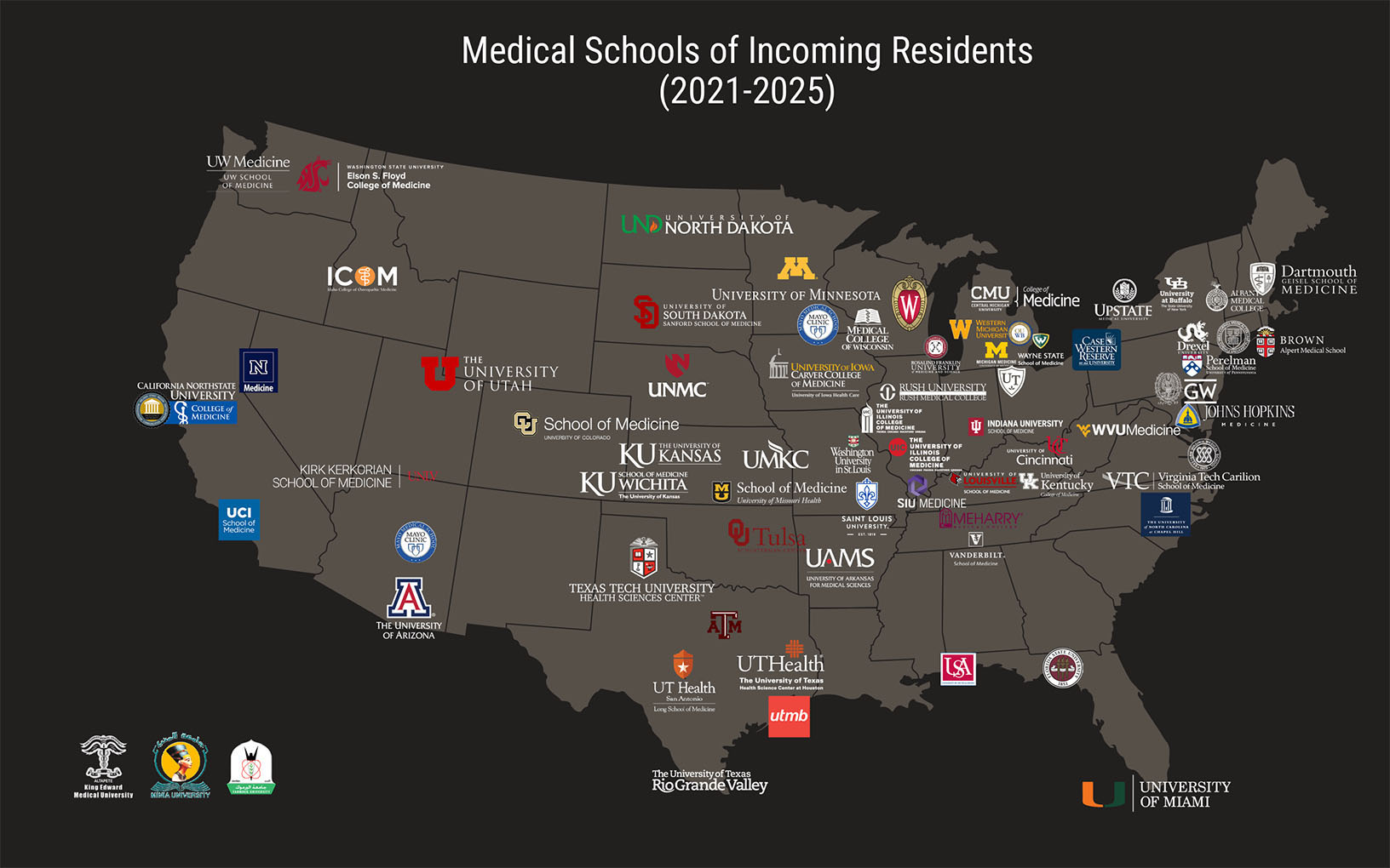 Matches on the map for 2025 – Making the Rounds